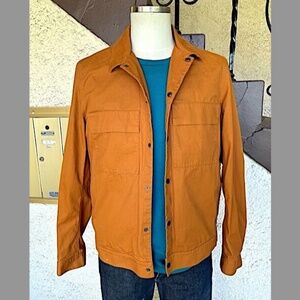 COS | Jackets & Coats | Cos Mens Cotton Blend Twill Chore Coat In ...